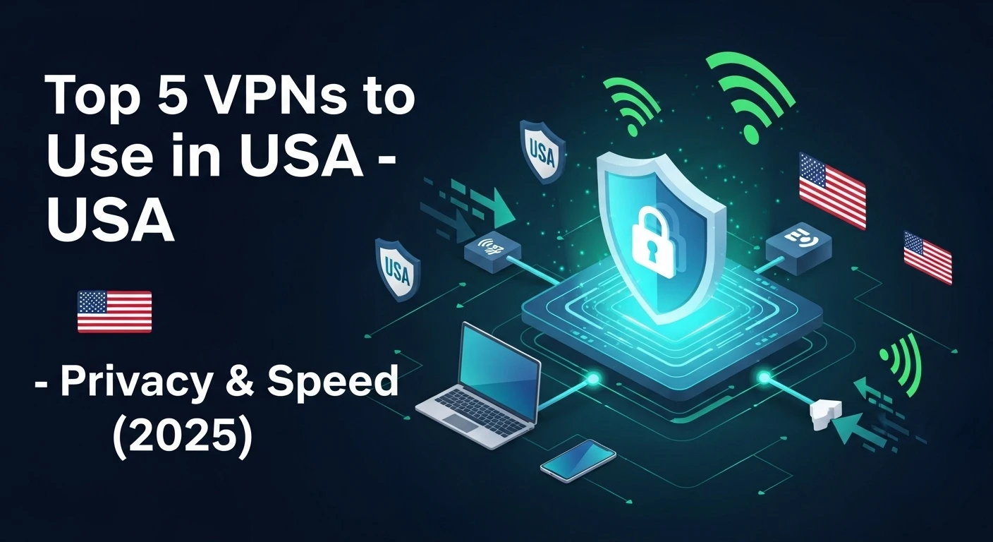 Top 5 VPNs to Use in the USA for Privacy & Speed (2025)